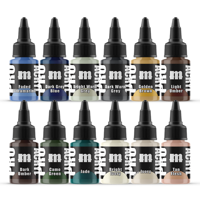 Pro Acryl Paints - Base Set