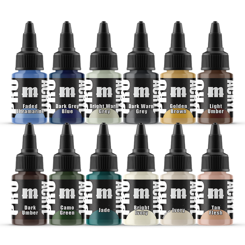 Pro Acryl Paints - Base Set